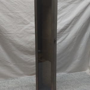 31 X 4 X 3 Wooden Shadow Box / Hinged Glass Lid / Display Case Box ...