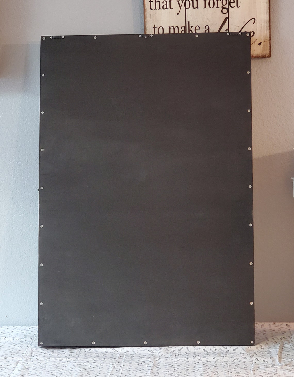 36 X 24 X 2 Wooden Shadow Box / Hinged Glass Lid / Display Case Box ...