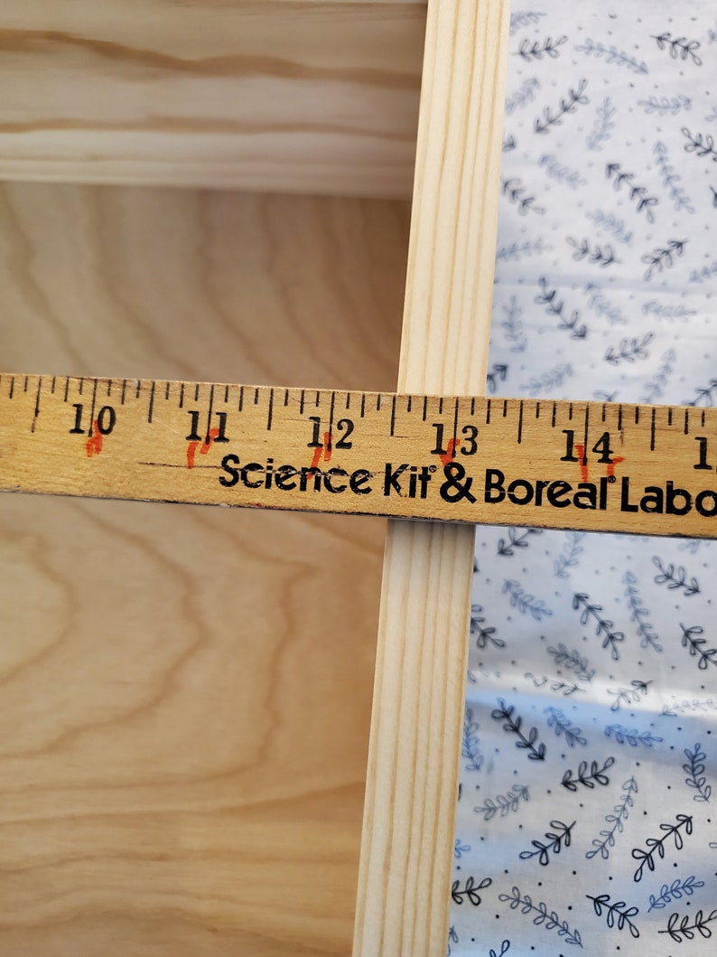 18 X 12 1/2 X 5 1/4 Wooden Shadow Box / Hinged Glass Lid / | Etsy