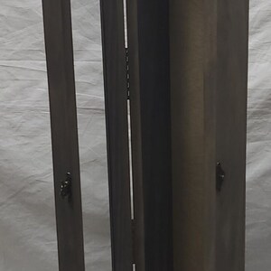 31 X 4 X 3 Wooden Shadow Box / Hinged Glass Lid / Display Case Box ...