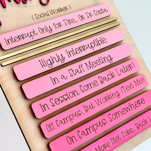 Where Are You Door Sign - Office Door Sign - Educational Diagnostician ...