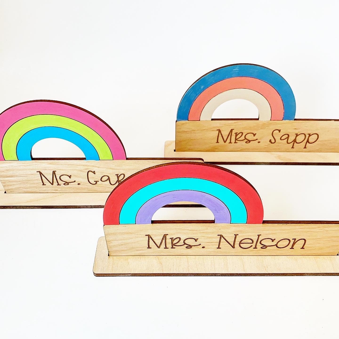 Teacher Desk Name Signs Name Plates - Etsy