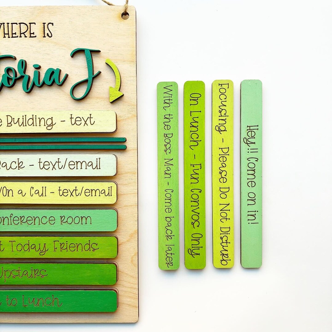 Extra Tiles Where Are You Office Door Sign Educational Diagnostician ...