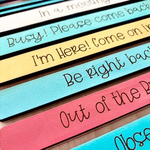 Where Are You Door Sign - Office Door Sign - Educational Diagnostician ...