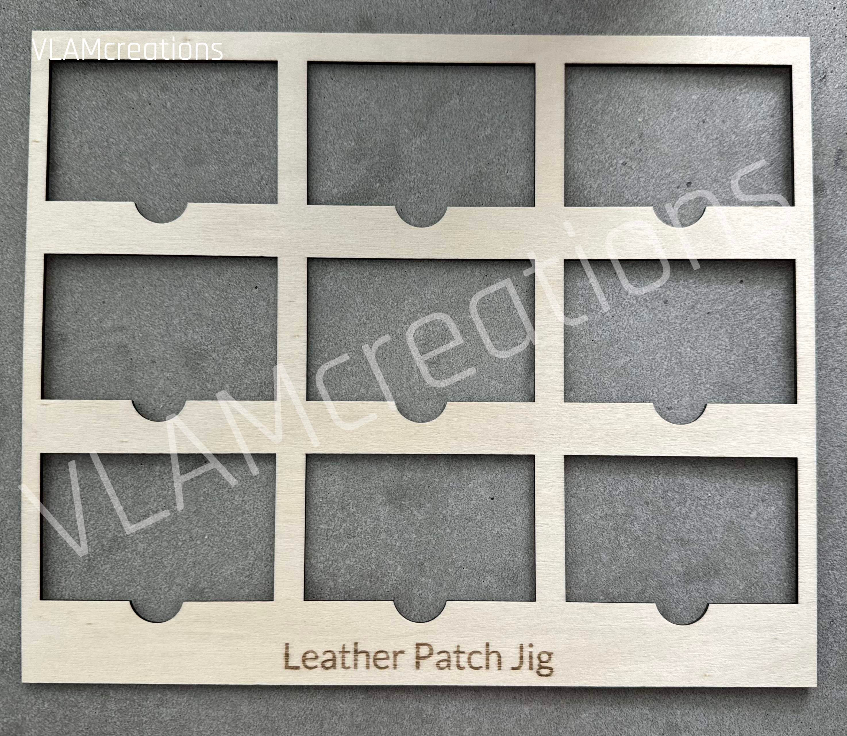 Leather Patch Jig- Digital Download - Etsy