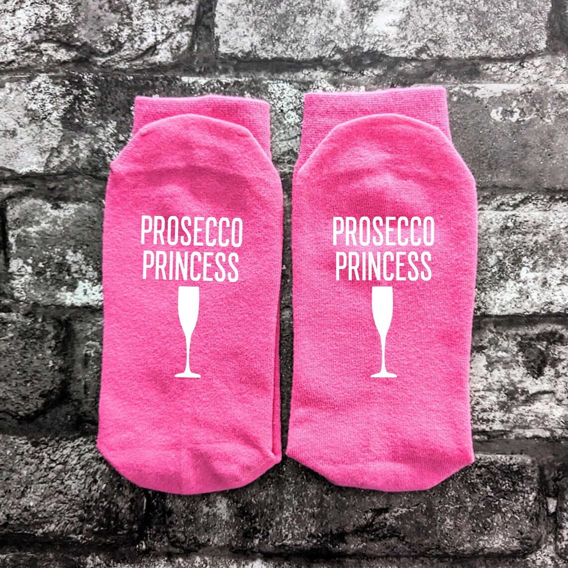 Prosecco Lovers Gift, Prosecco Socks, Teacher Gift, Prosecco Princess ...