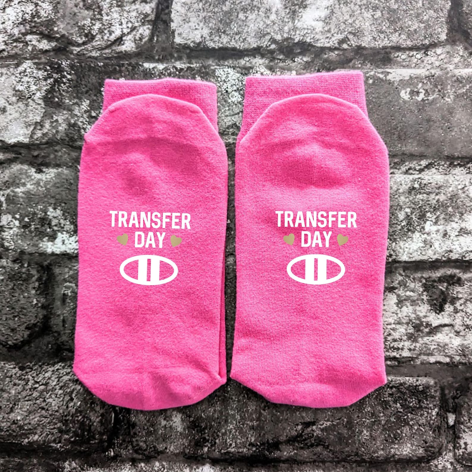 IVF Socks, Transfer Day, IVF Gift, IVF Lucky Socks, Fertility Journey ...