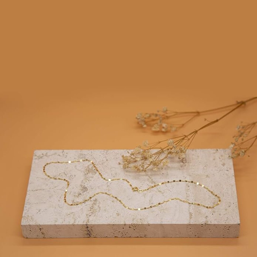 Necklace Chain Gold Forzatina Ultra Sparkly 9ct Yellow - Etsy UK