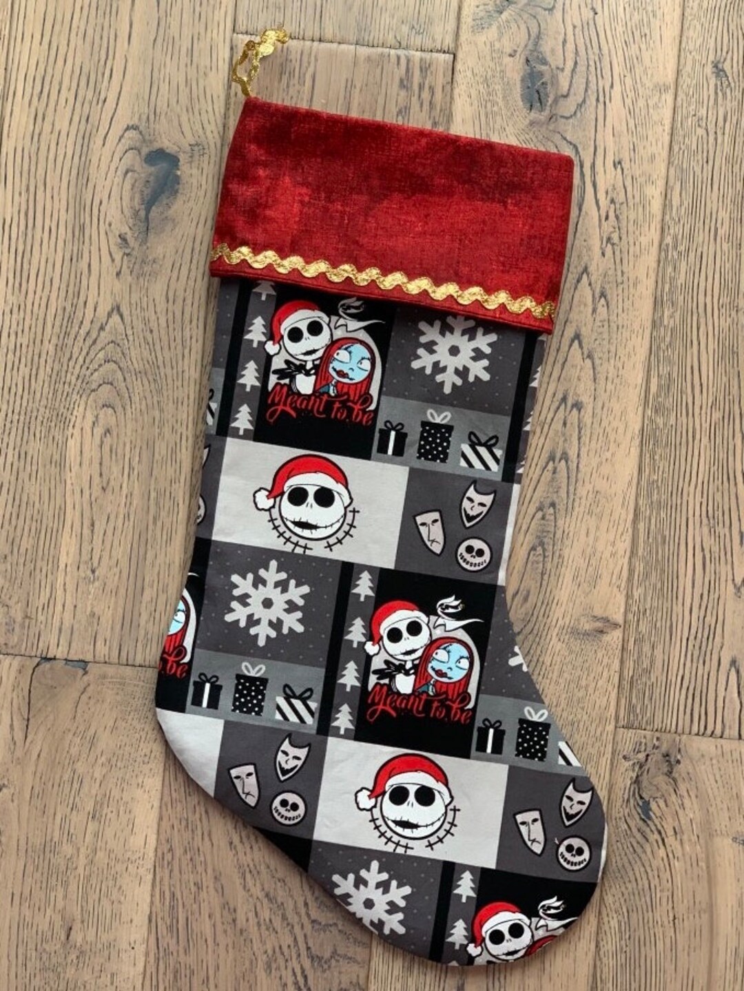 Nightmare Before Christmas Stocking - Etsy