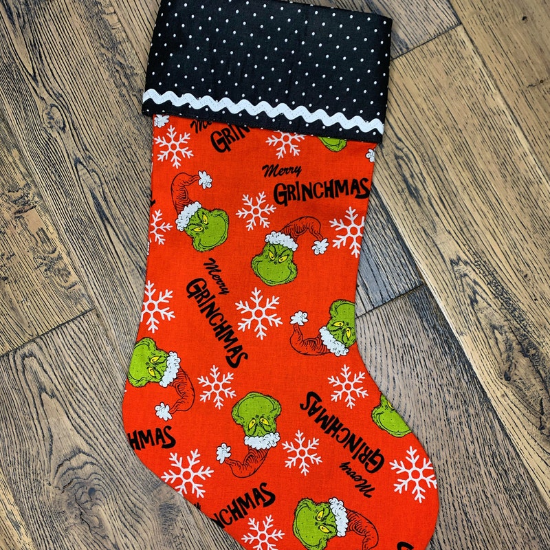 Grinch Stocking - Etsy