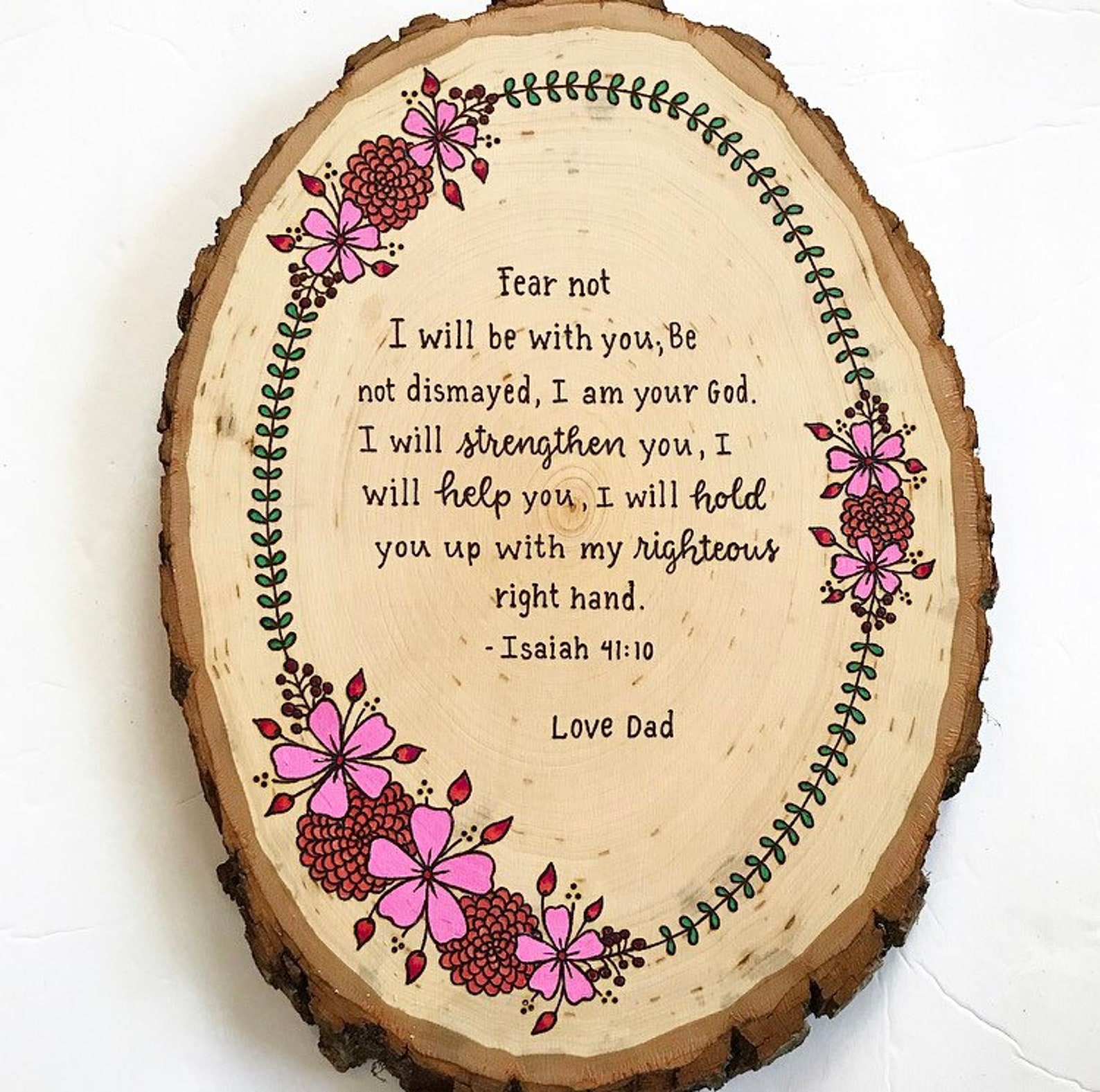 Custom Bible Verse Scripture Wood Sign Bible Verse Wall Art | Etsy