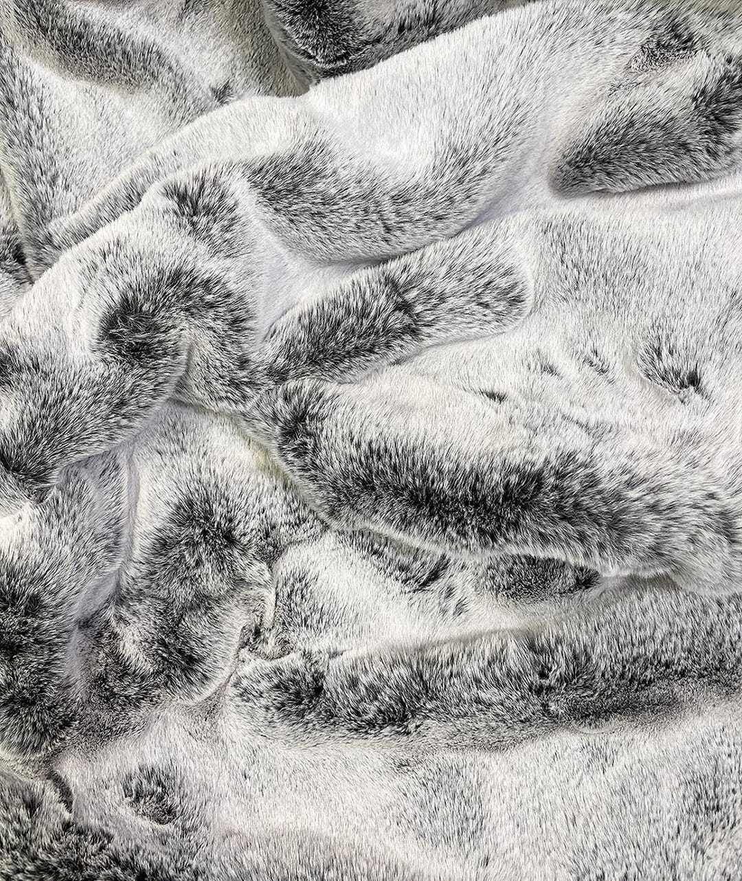 New Koala Faux Fur Fabric | Soft Grey Craft Fur | Grey Teddy Fur ...