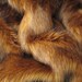 Raynard Faux Fur Throw, Fake Fur Blanket for Bed or Sofa With Brown ...