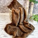 Raynard Faux Fur Throw, Fake Fur Blanket for Bed or Sofa, Double Sided ...