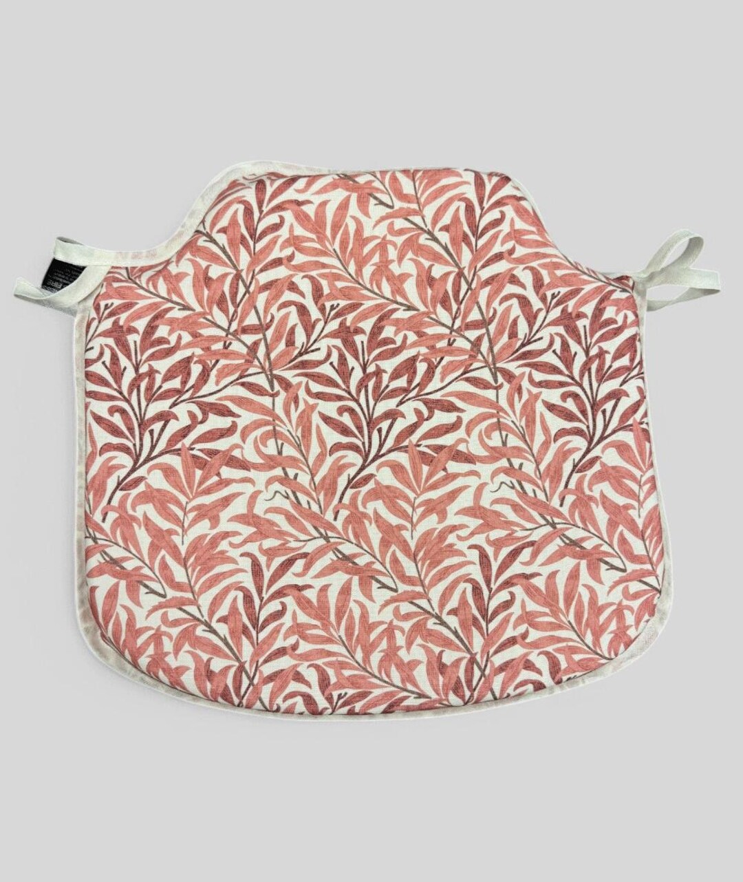 William Morris Willow Bough Rust Chair Pad | Handmade Spindle Cushion ...