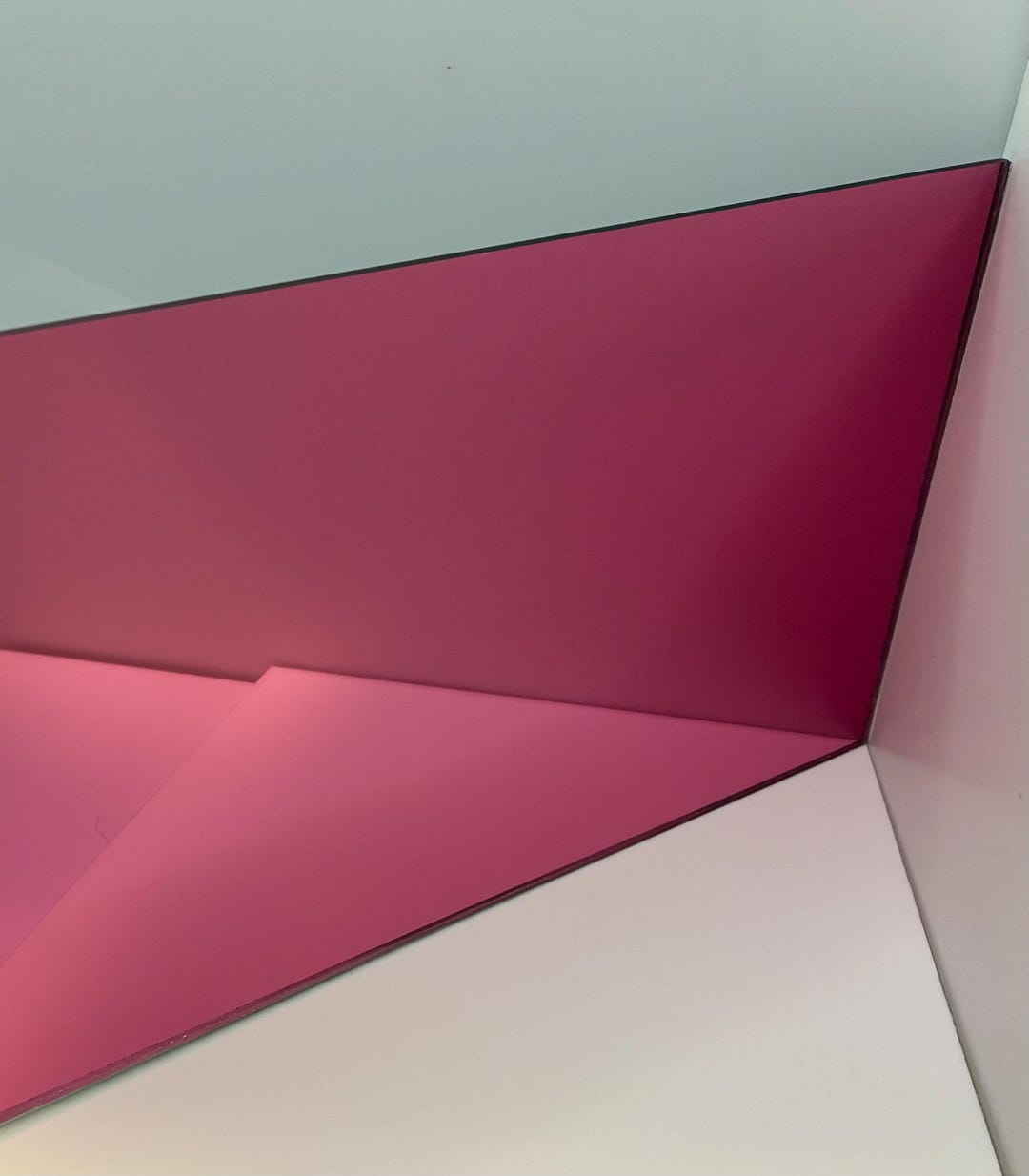Pink MIRROR ACRYLIC Plexiglass Sheet - 1/8" (3mm) Thick - 24" X 24" - Etsy