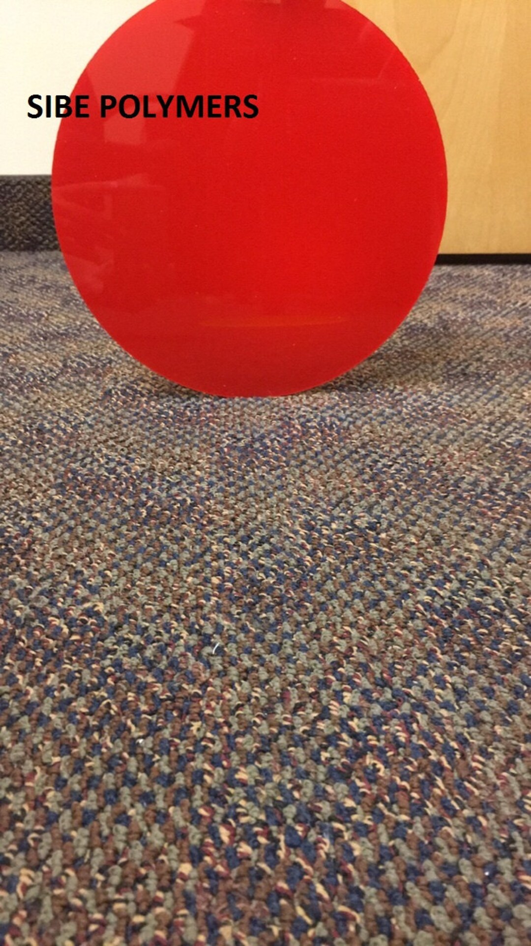 Translucent Red Acrylic Sheet: 1/8" Thick, 11 1/2" Diameter Round - Etsy