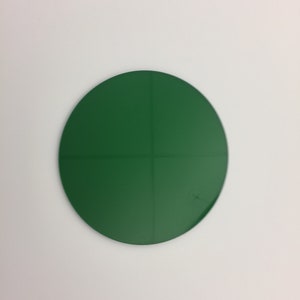 6 Pack - Colored Transparent Acrylic Plexiglass 1/8" Thick Circles ...