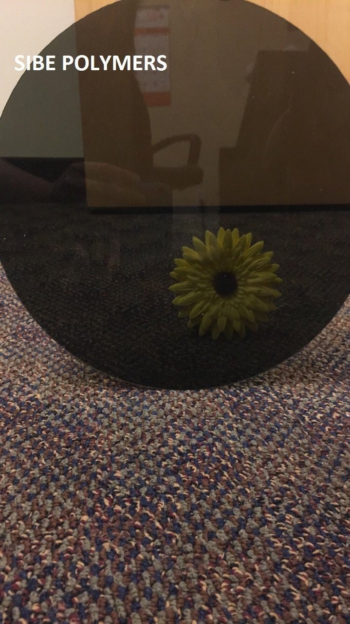 Grey Tinted Acrylic Plexiglass Disc, Diameter 8" - 1/8" Thick - Etsy