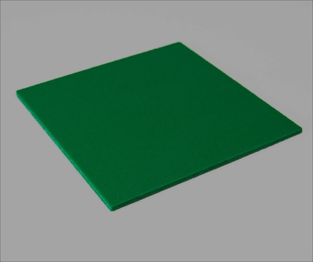 Sintra PVC Plastic Foam Board - 1/4" Thick (6mm) - Green - 12" X 12" - Etsy