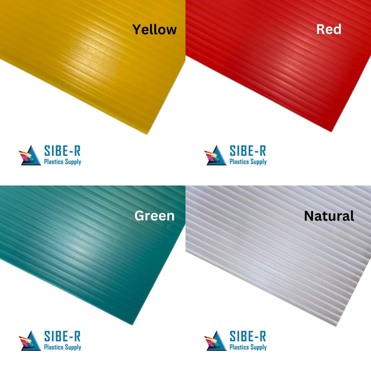 10-pack Corrugated Plastic Sheets - Sign 12" X 24" Vertical - Assorted ...