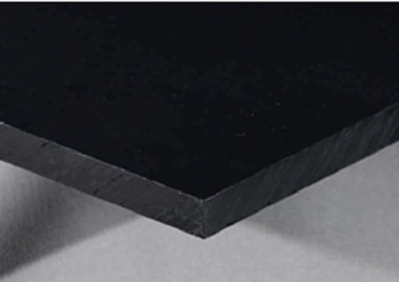 HDPE (high-density Polyethylene) Plastic Sheets - 3/4" Thick - Black ...