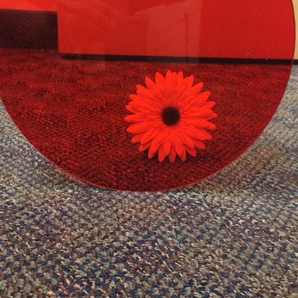 Red Plexiglass Transparent Sheet - Etsy