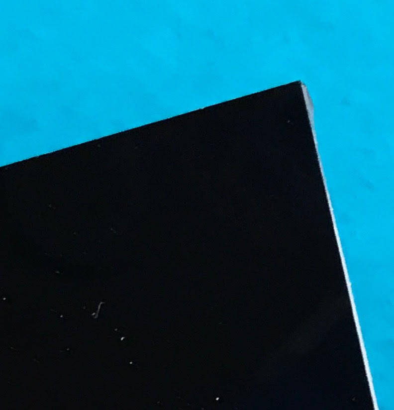 Acrylic Plexiglass Sheet - 3/16" Thick - Black Opaque - Pick Your Size ...