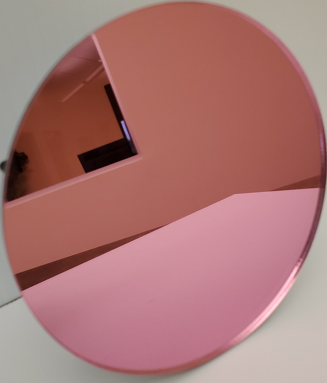 Pink MIRROR ACRYLIC Plexiglass Sheet (#1450) - 1/8" (3mm) Thick - 17.5 ...