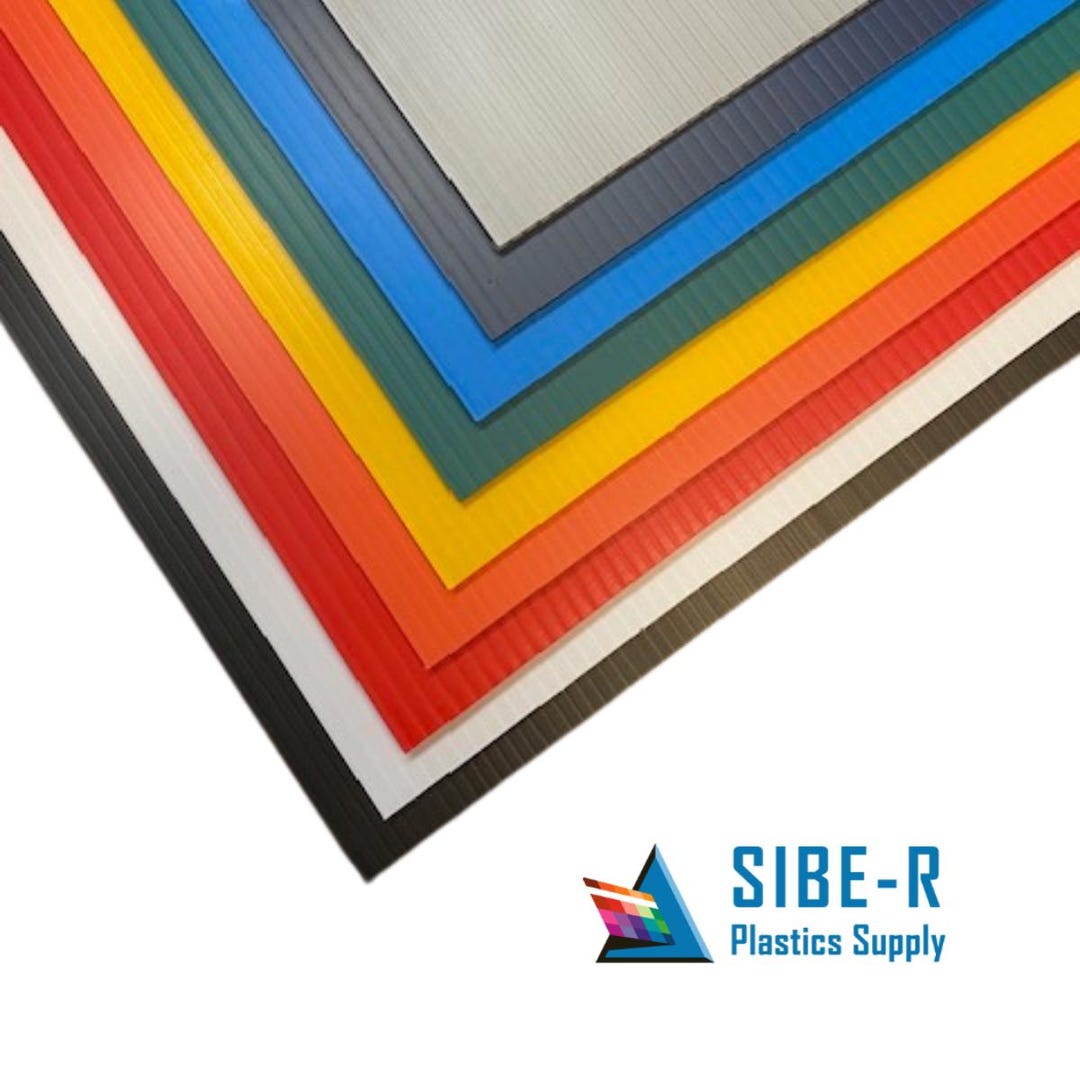 10-pack Corrugated Coroplast Plastic Sheets – 4mm Thick – 48" X 96 ...