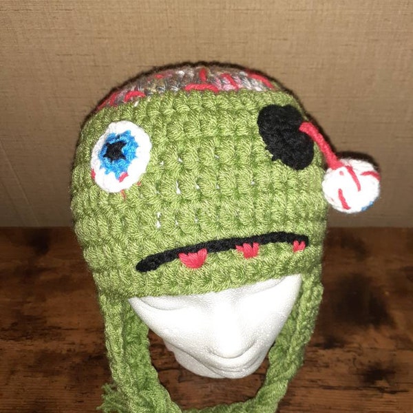 Zombie Hat - Etsy