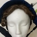 Victorian Blue Fanchon Bonnet - Etsy
