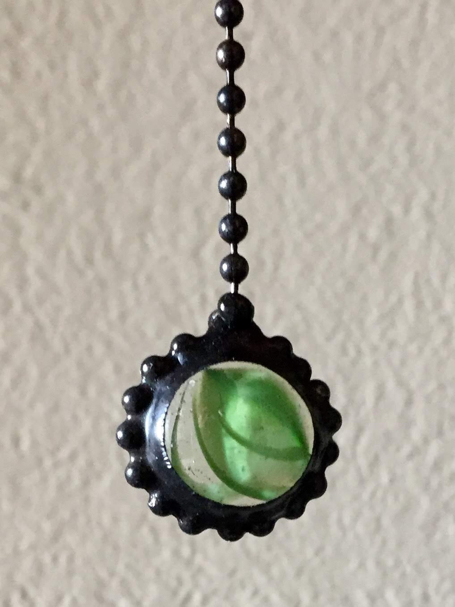 Chain Pull Sun Catcher Stained Glass Ceiling Fan Lamp - Etsy