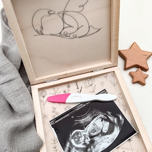 IN MY HEART Baby Loss Ultrasound Scan Memory Box Pregnancy - Etsy