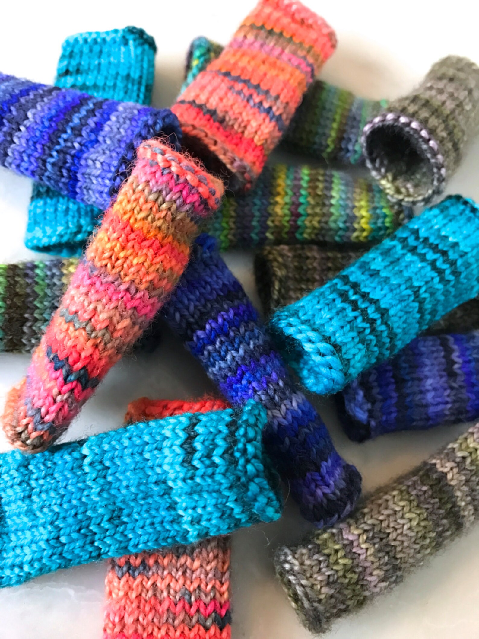 Hand Knit Lip Balm Cozy / Chapstick Holder / FREE Organic Lip - Etsy