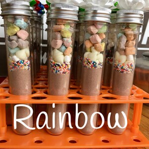 Gourmet Hot Cocoa Tubes, Christmas Stocking Stuffers, Set of 10 - Etsy