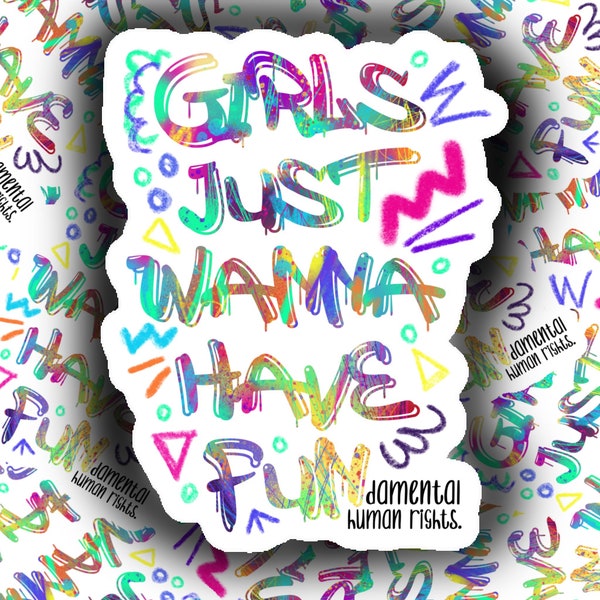 Girls Wanna Have Fun - Etsy