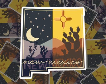 New Mexico Sticker | New Mexico License Plate | NM Tag Sticker - Etsy