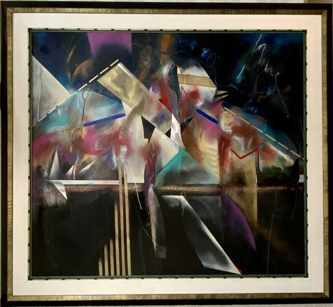 Anthony Pettera Original Oil Painting on Canvas, 1994 - Etsy