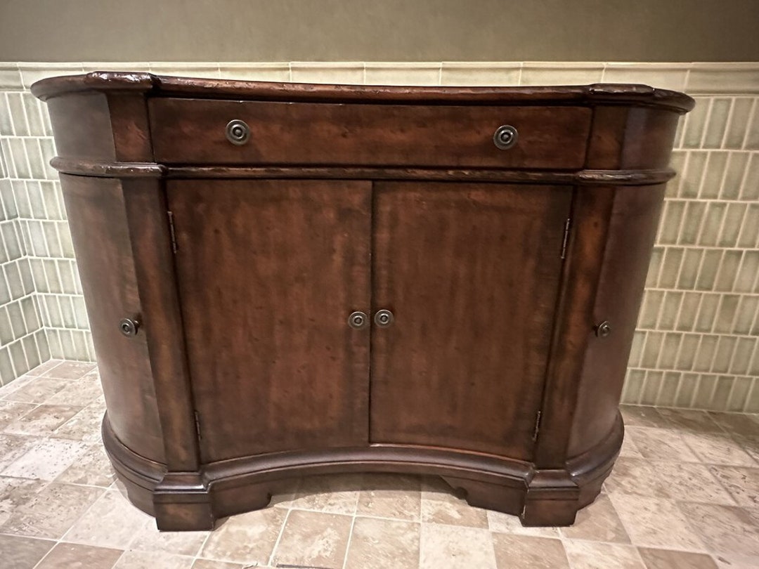 Dark Mahogany Credenza - Etsy