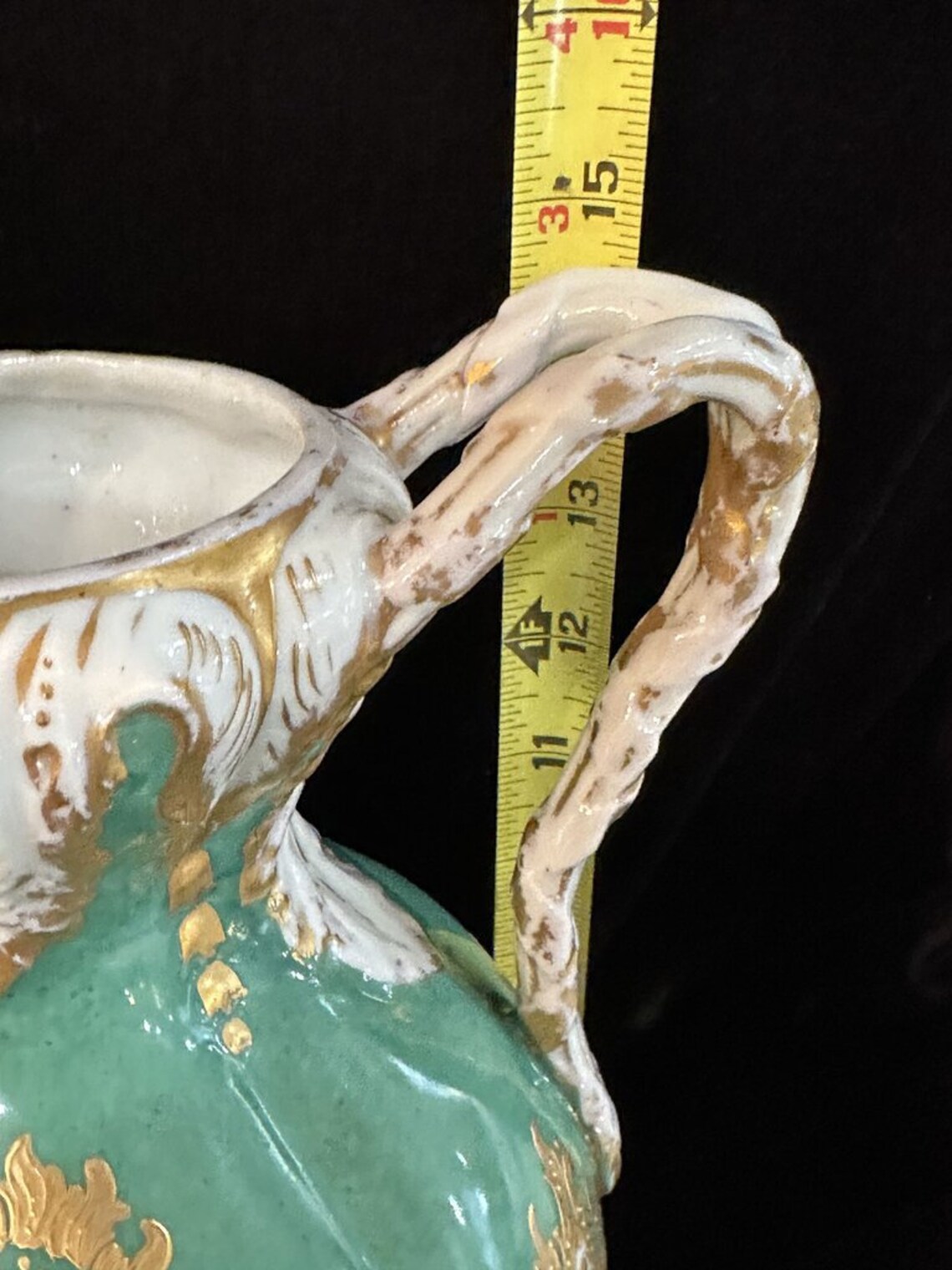 Antique French and Paris Hand Painted Porcelain Vase Gold - Etsy