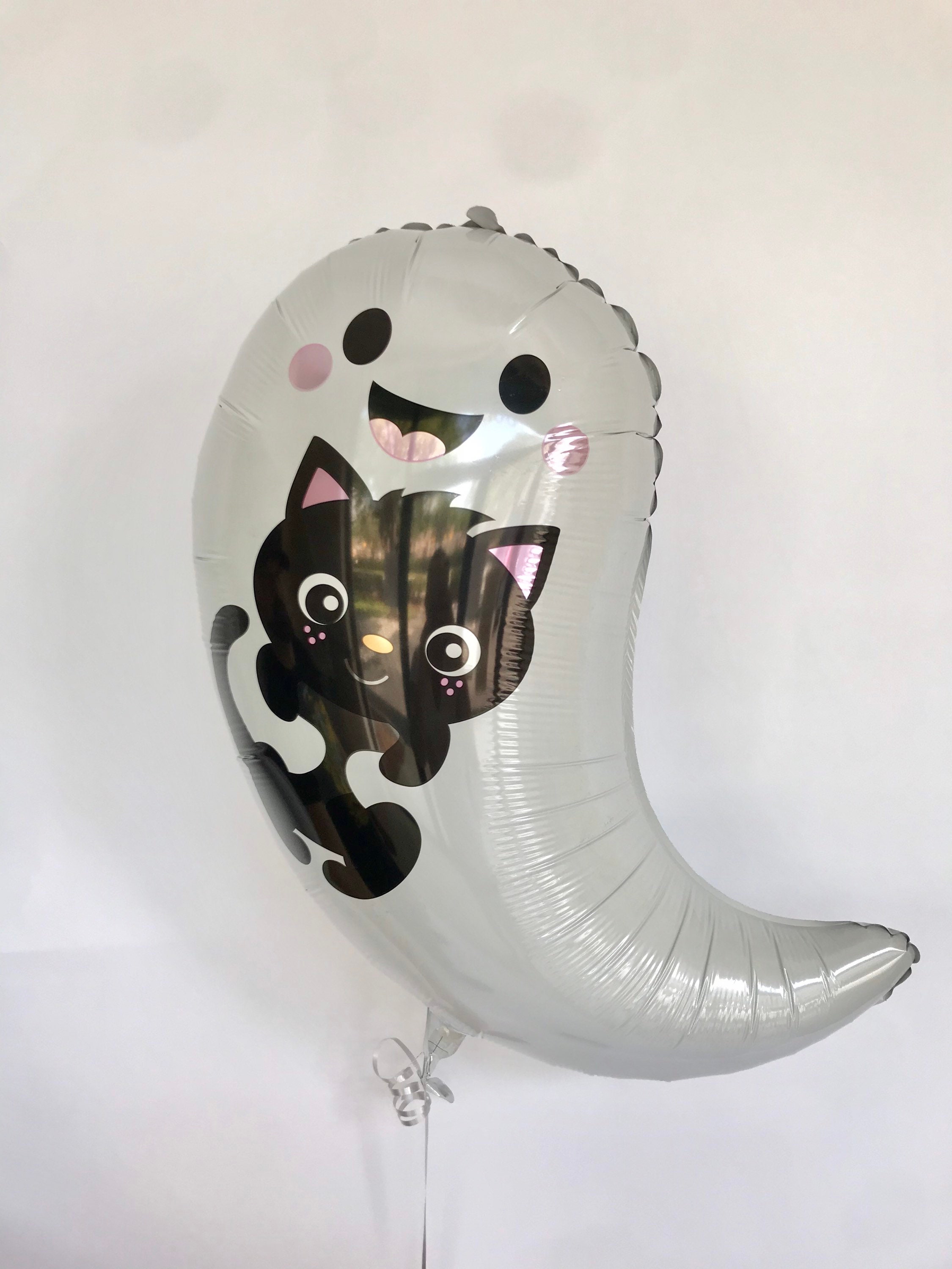 Ghost Balloons Pink and Black Halloween Balloon - Etsy