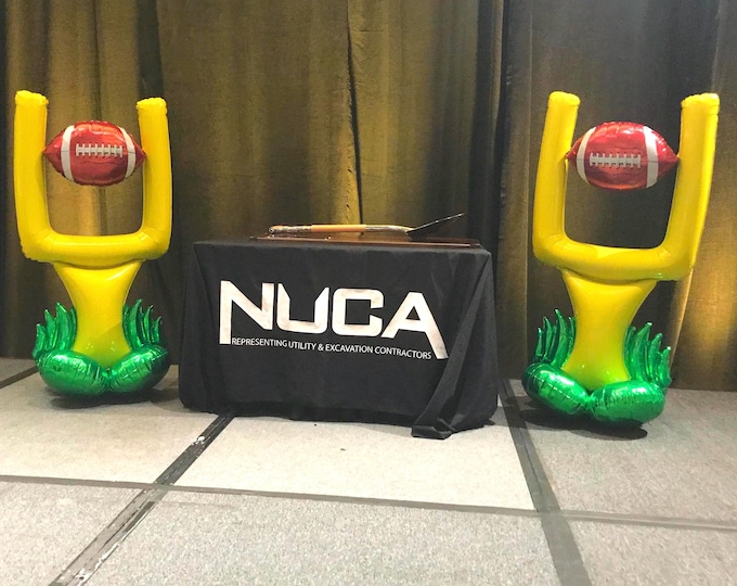 4.5 Ft Life Size Football Goal Post Balloon Super Bowl Balloon Football ...