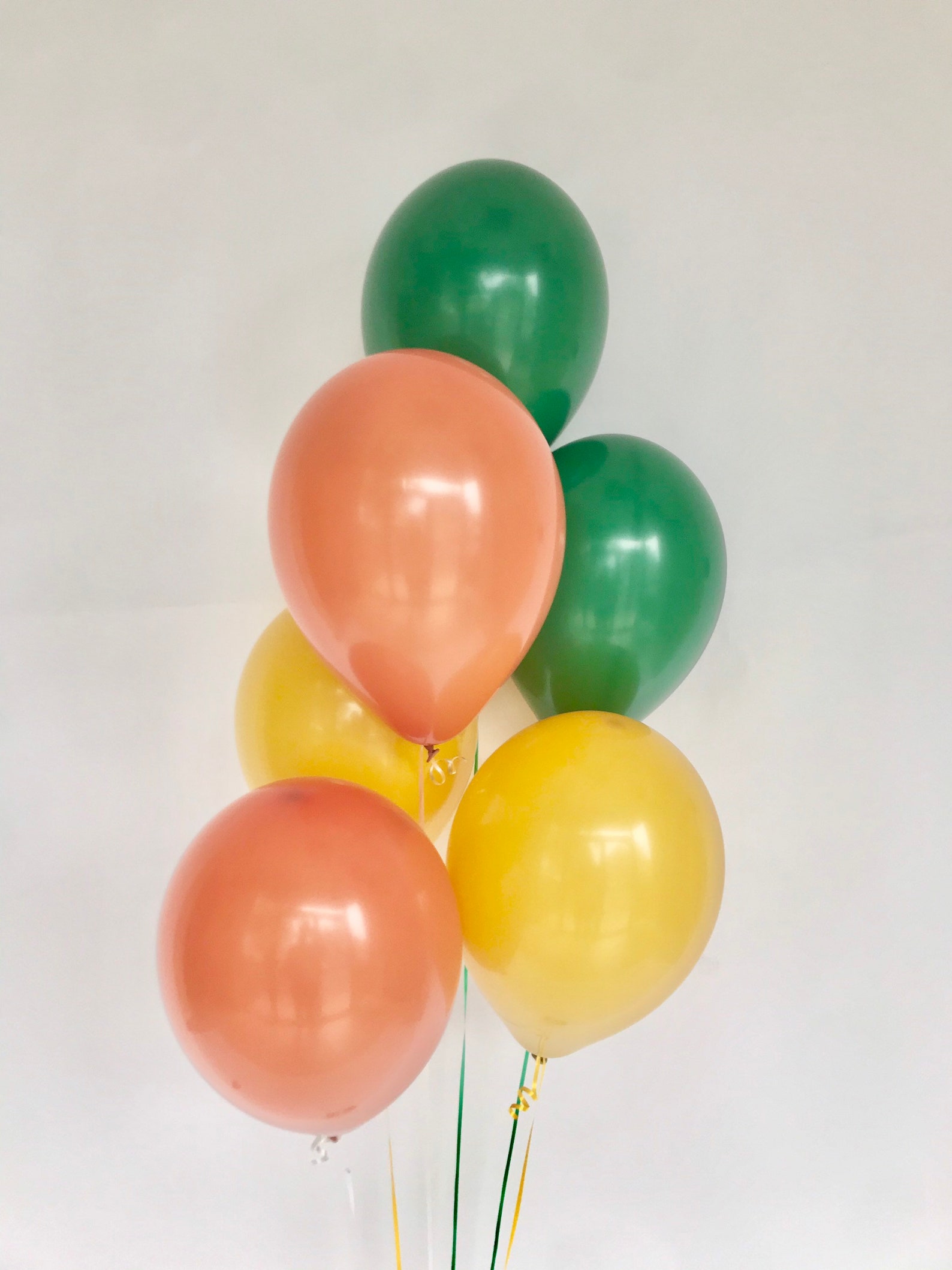 Fall Balloons Mustard Rust Evergreen Balloons Fall Boho - Etsy