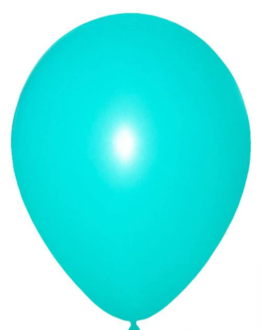 Turquoise 11 Inch Latex Balloon Set Caribbean Blue Robins Egg Blue ...