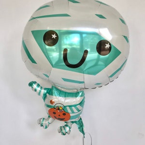 Mummy Balloon Halloween Kids Party Monster Balloon Hocus Pocus Party ...