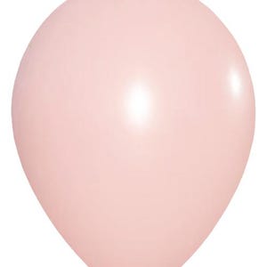 Cameo Balloons 11 Inch 24 Inch Latex Balloons Pastel Blush Balloons ...