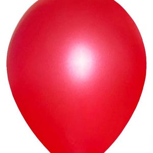 Red Balloon, Pearl Balloons, 11 Inch Latex Balloons, Birthday Balloons ...
