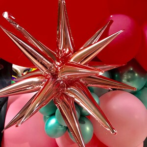 Star Balloons Taper Balloons Balloon Garland Wedding Birthday Balloon ...