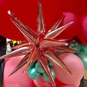Starburst Balloon Taper Balloons Balloon Garland Wedding Balloons ...